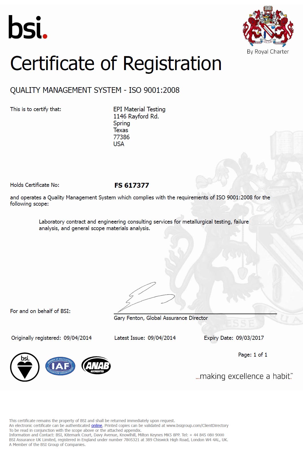 Certificate-of-Registration - Ethos Engineering and Testing