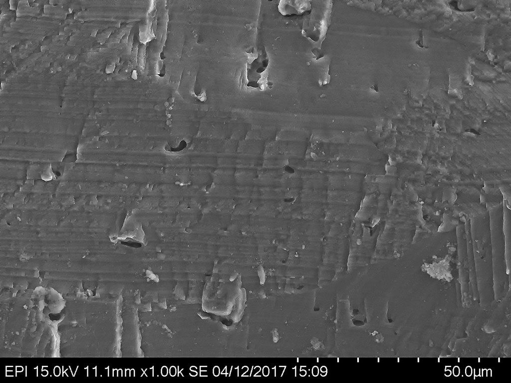 Aluminum Fatigue SEM Image - Ethos Engineering and Testing
